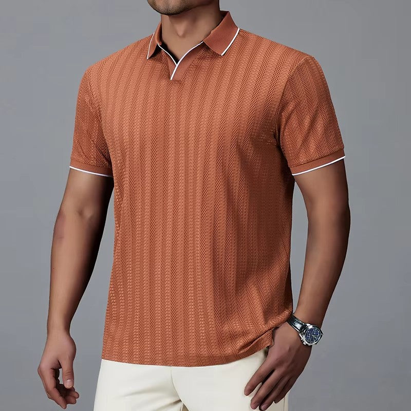 Dreswin Open-Collar Polo – Stead Essentials