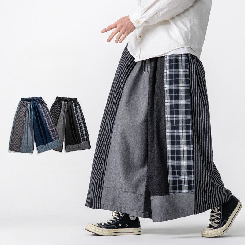 Yama Patch Wide-Leg Pants – Stead Essentials