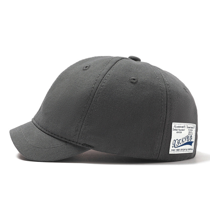90s Short Brim Patch Cap – Stead Essentials