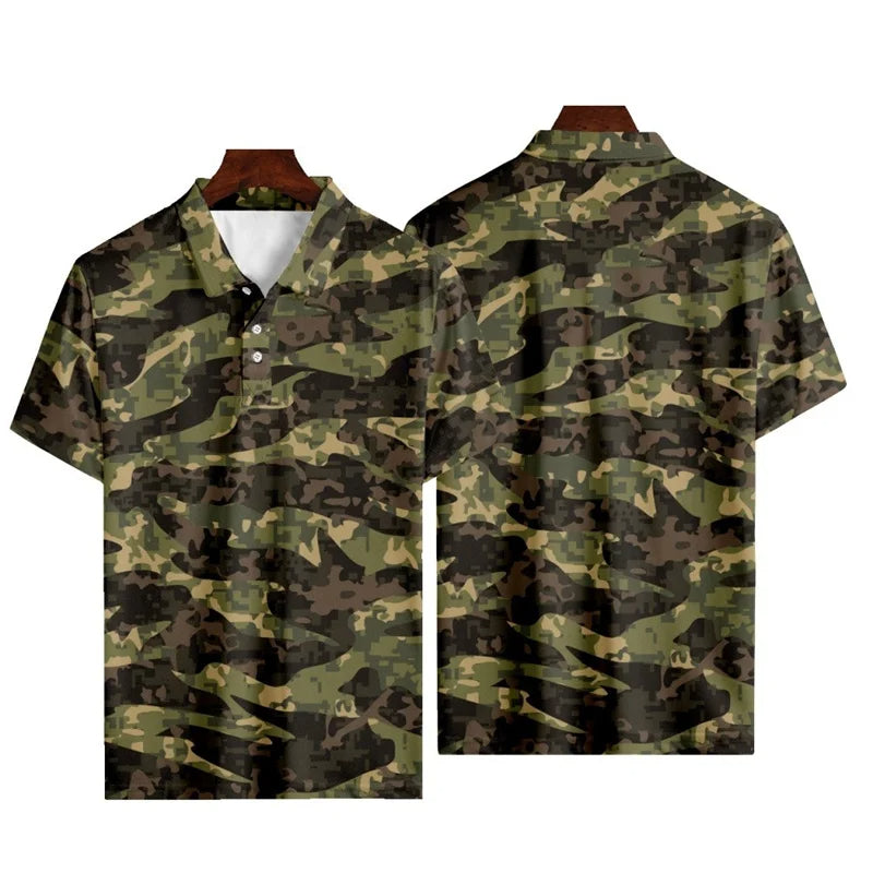 Timberline Camo Polo – Stead Essentials