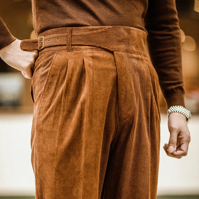 Exclusive Prestige Corduroy Gurkha Pants – Stead Essentials